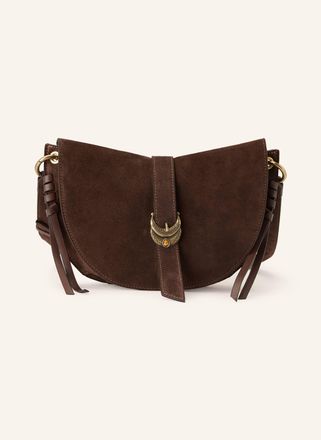BA&SH Ba&Sh Umh&auml;ngetasche Youyou Saddle Small braun