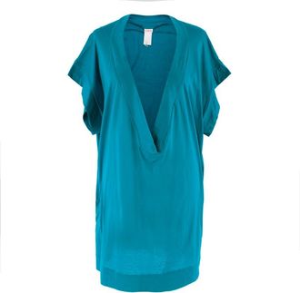 Eres Turquoise Oversize T-Shirt Size M