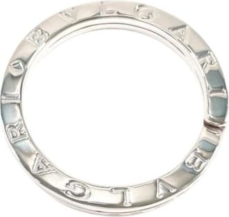 Bulgari unisex, Pre-owned, Gris, Taille: ONE Size Porte-cl&eacute;s Vintage Pre-owned