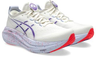 Asics Laufschuh ASICS GEL-NIMBUS 27 TOKYO, Herren, Gr. 47, lila (cream, edo lila), Textil, Schuhe Laufschuh, Topseller
