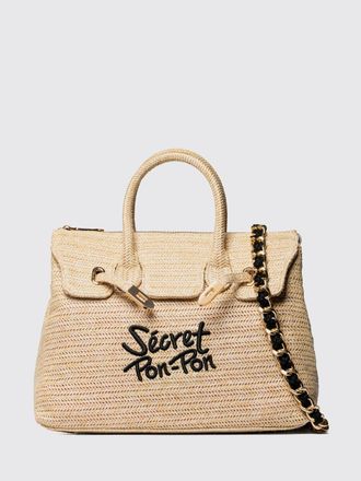 Secret Pon Pon Handtasche Damen Farbe Natural