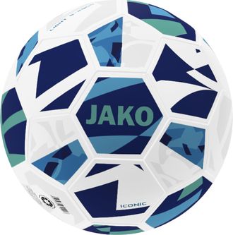 Jako Lightball Iconic, weiß/Navy/Mint, 5 (290g)
