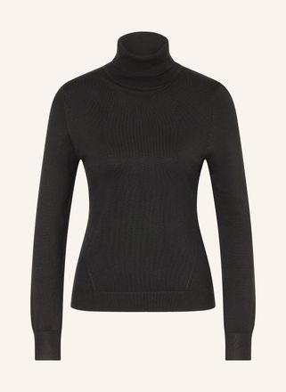 Comma Comma Rollkragen-Pullover schwarz