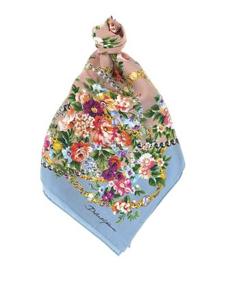 Dolce & Gabbana &Eacute;charpe - Bleu Clair