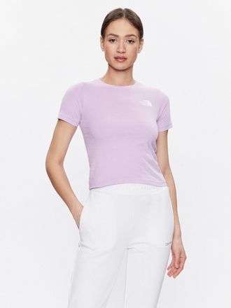 The North Face T-Shirt Redbox NF0A82EB Violett Relaxed Fit