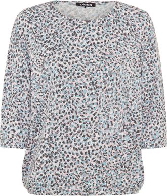 Olsen Shirt, mit Tunika-Ausschnitt, figurumspielend