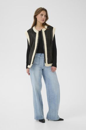 Kaffe Weste KApernille Weste Loose fit