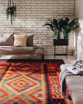 benuta Nest In- & Outdoor Teppich Artis - Multicolor 240x340 cm - Strapazierf&auml;hig f&uuml;r Balkon, Terrasse, Garten - K&uuml;chenteppich & Wohnzimmerteppich - Botanica