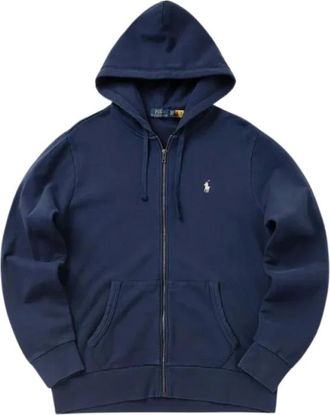 Ralph Lauren Homme, Sweatshirts et sweats &agrave; capuche, Bleu, Taille: L Sweat Zip