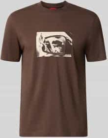 HUGO BOSS Regular Fit T-Shirt aus reiner Baumwolle Modell Dirom