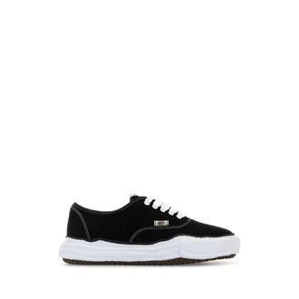 Miharayasuhiro Schwarze Leinwand-Sneaker f&uuml;r Herren - - Shoes - Herren - Schwarzk - 43 EU