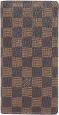 Louis Vuitton unisex, Pre-owned, Brun, Taille: ONE Size Portefeuille Vintage Pre-owned