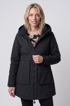 Alife And Kickin Winterjacke Damen MaluAK A Winterjacke, Jacke Kapuze am Stehkragen, Zwei-Wege-Rei&szlig;verschluss, Regular Fit