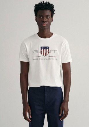 GANT T-Shirt REG ARCHIVE SHIELD SS T-SHIRT mit Logodruck auf der Brust