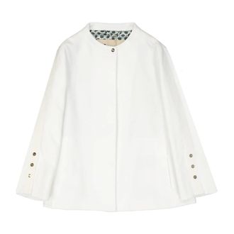 Herno Femme, Vestes, Blanc, Taille: 34 FR Veste en coton