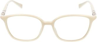 Longchamp Femme, Accessoires, Beige, Taille: 52 MM Lunettes &Eacute;l&eacute;gantes en Ivoire