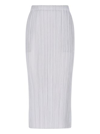 Issey Miyake Pleated Midi Skirt