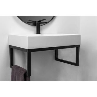 Rea Konglomerat-Waschbecken Rea Goya 50 White