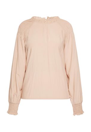 Usha Blusenshirt Damen Rosa Beige