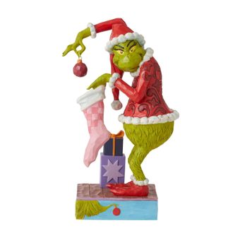Enesco Jim Shore - Grinch Grinch Holding Stocking N 2022