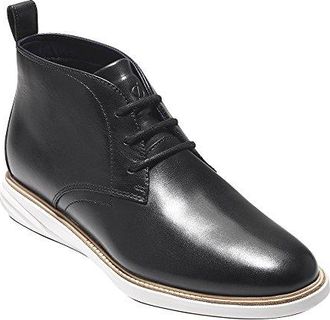 Cole Haan GrandEvOlution Chukka Homme, (Black Leather-Ivory), 41 EU