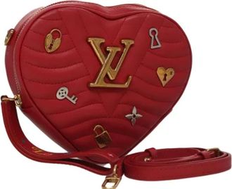 Louis Vuitton Pre-owned Cuir sacs-louis-vuitton - Femme - Pre-owned - Rouge - Taille: ONE Size