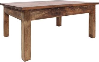 vidaXL Vidaxl - Table basse bois dacajou massif 98x73x45 cm