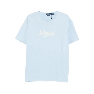 Ralph Lauren Homme, Tops, Bleu, Taille: XL Crew Neck T-Shirt