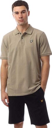 Lyle & Scott Poloshirt f&uuml;r Herren, Nat&uuml;rlich gef&auml;rbt, Piqu&eacute; (Beige)