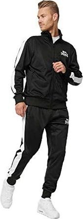 Lonsdale Survêtement pour homme Coupe normale PEMBER Noir XXXL