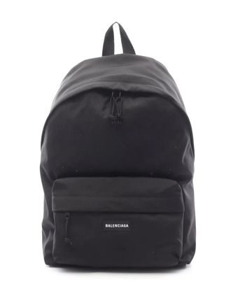 Balenciaga 2010-2025 Nylon Explorer backpack - Noir