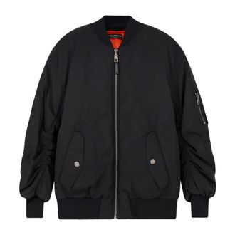 Dolce & Gabbana Bomberjacke - - Jackets - Damen - Schwarzk - S