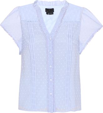 Dreimaster Dreimaster Bluse Frauen hellblau