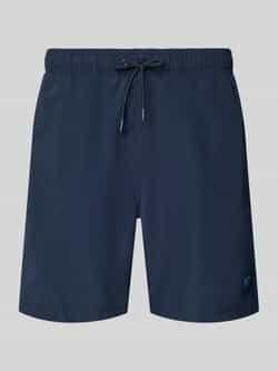 Shiwi Badehose mit Label-Patch Modell Mike