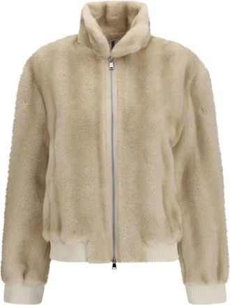 S.W.O.R.D 6.6.44 Kunstpelzjacke - - Jackets - Damen - Beige - M