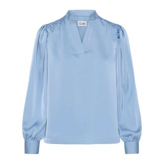 Ichi Ichi - Blouses & Chemises - Femme - Blouses et Chemises - Bleu - Taille: 38 FR