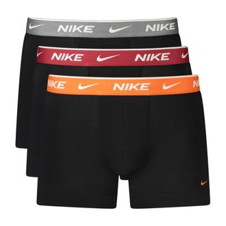 Nike Homme, Sous-v&ecirc;tements, Noir, Taille: L Lot de 3 boxers Trunk
