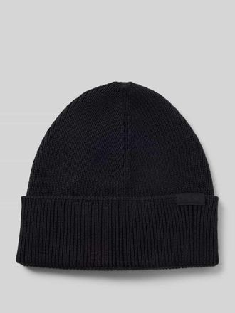 HUGO BOSS Beanie mit dezentem Logo-Detail Modell Xential