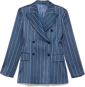Ermanno Scervino Gestreiftes Sakko - Blau