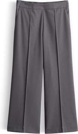 someday Schlupfhose CHARLIE CROPPED WIDE Leg Pants mit Viskosemix weiter, gerader Beinverlauf, pflegeleicht