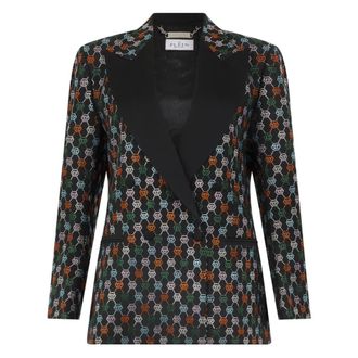 Philipp Plein Damen, Jacken, Schwarzk, XLGr&ouml;&szlig;e