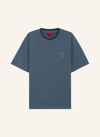 HUGO BOSS Hugo T-Shirt Davros Relaxed Fit blau