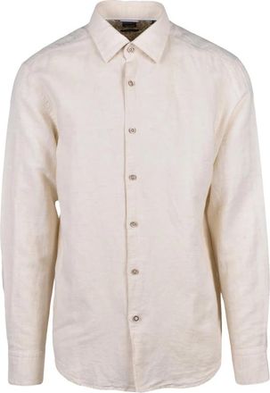 HUGO BOSS Homme, Chemises, Blanc, Taille: XL Chemise D&eacute;contract&eacute;e