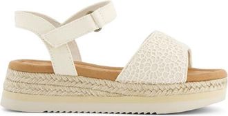 Toms Fille Diana Sandale cale, Naturel, 1.5 UK