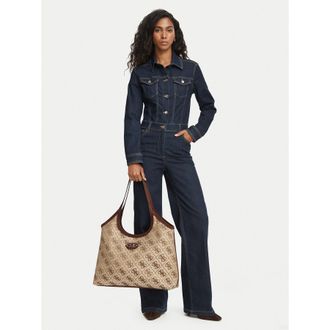 Guess Handtasche Guess Samantha Travel TWLB23 13010 Dunkelbeige