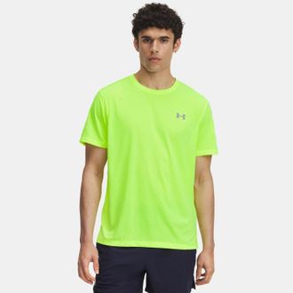 Under Armour Launch Kurzarm-Oberteil für Herren High Vis Gelb / Reflektierend XXL
