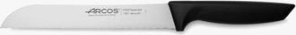 Arcos Serie Niza - Brotmesser - Klinge Nitrum Edelstahl 200 mm - HandGriff Polypropylen Farbe Schwarz