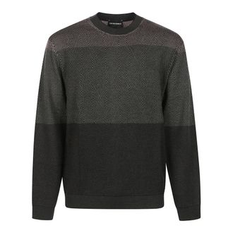 Emporio Armani Stylischer Strickpullover f&uuml;r M&auml;nner - - Sweatshirts & Hoodies - Herren - Mehrfarbig - M
