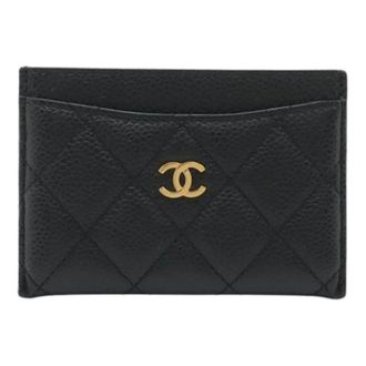 Chanel Pre-owned Business Card Case - - Pre-owned - Damen - Schwarzk - ONE SIZE