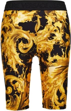 Versace Jeans Couture Femme, Shorts, Noir, Taille: 40 FR Leggings